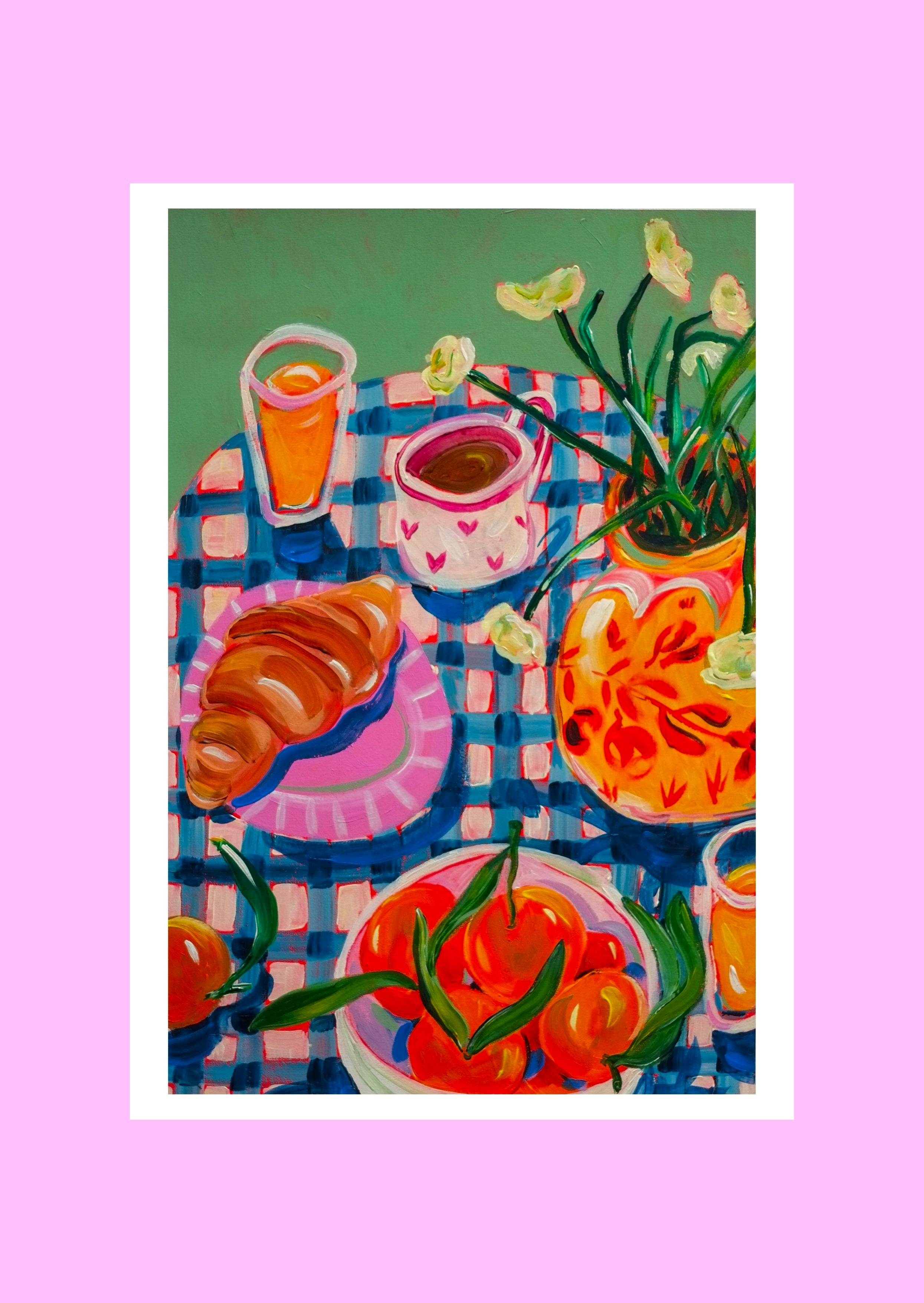 Bowl Of Oranges original – Becky Boden Paints