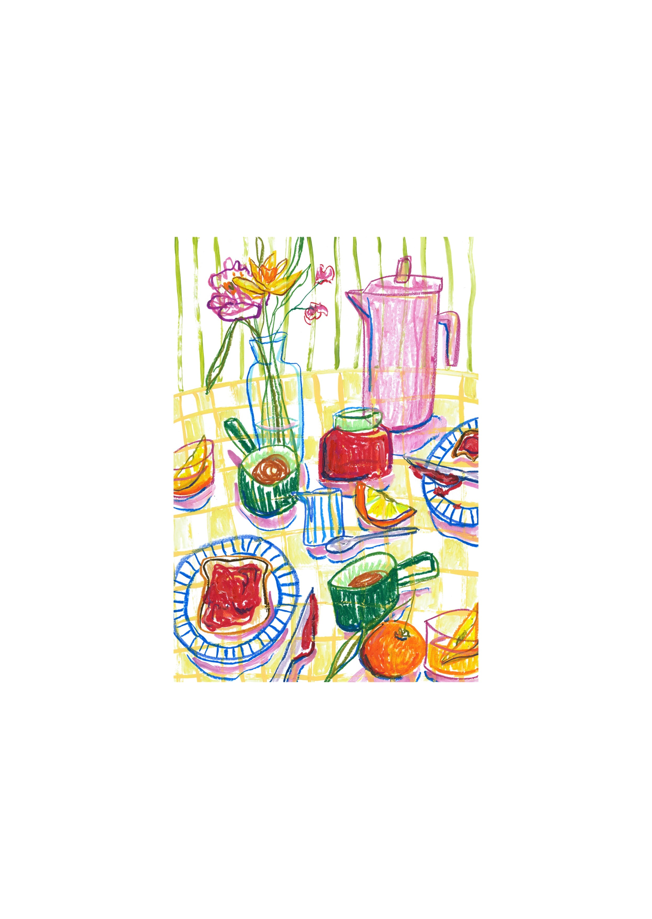 Slow Morning print – Becky Boden Paints
