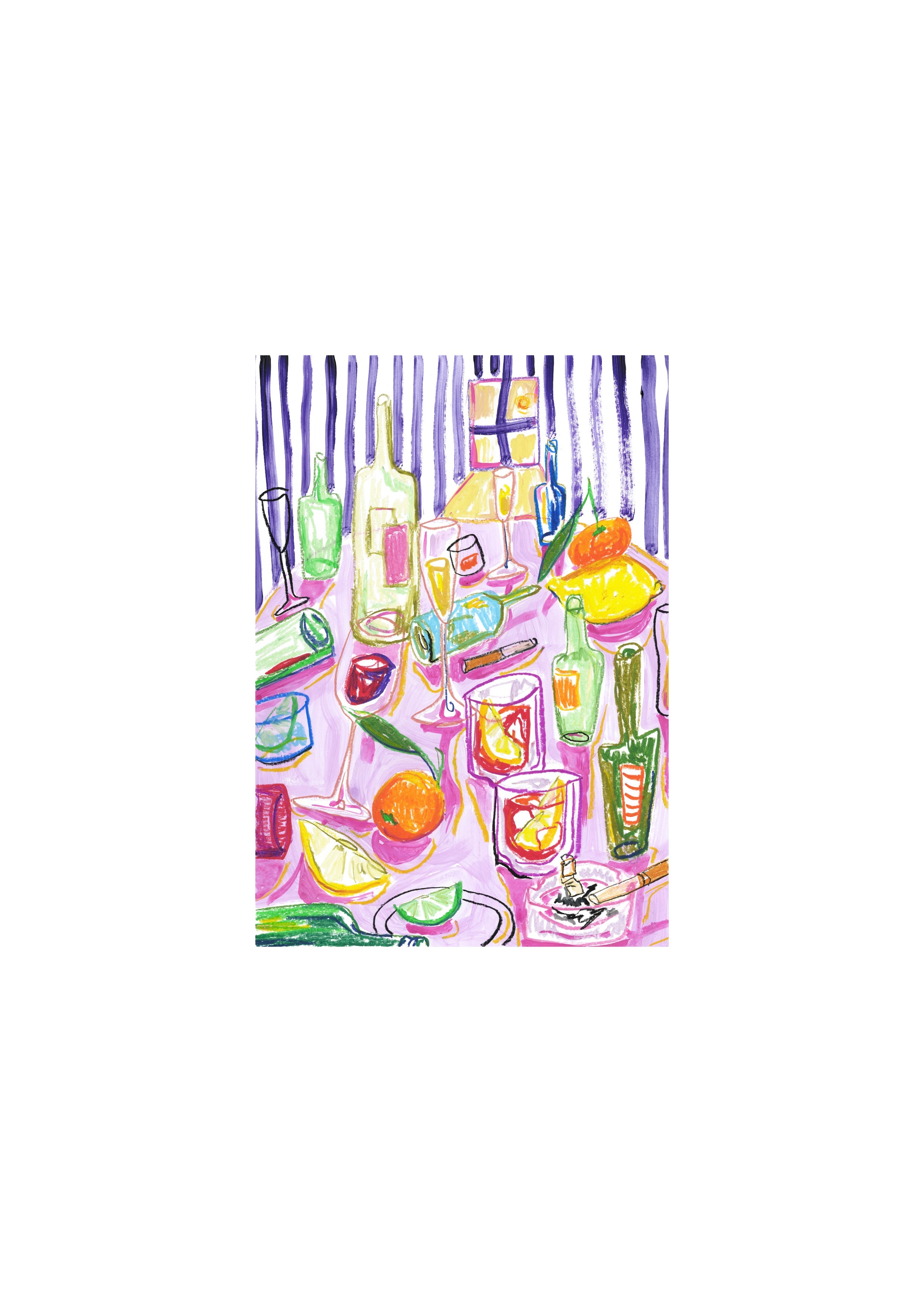 After the After Party print – Becky Boden Paints