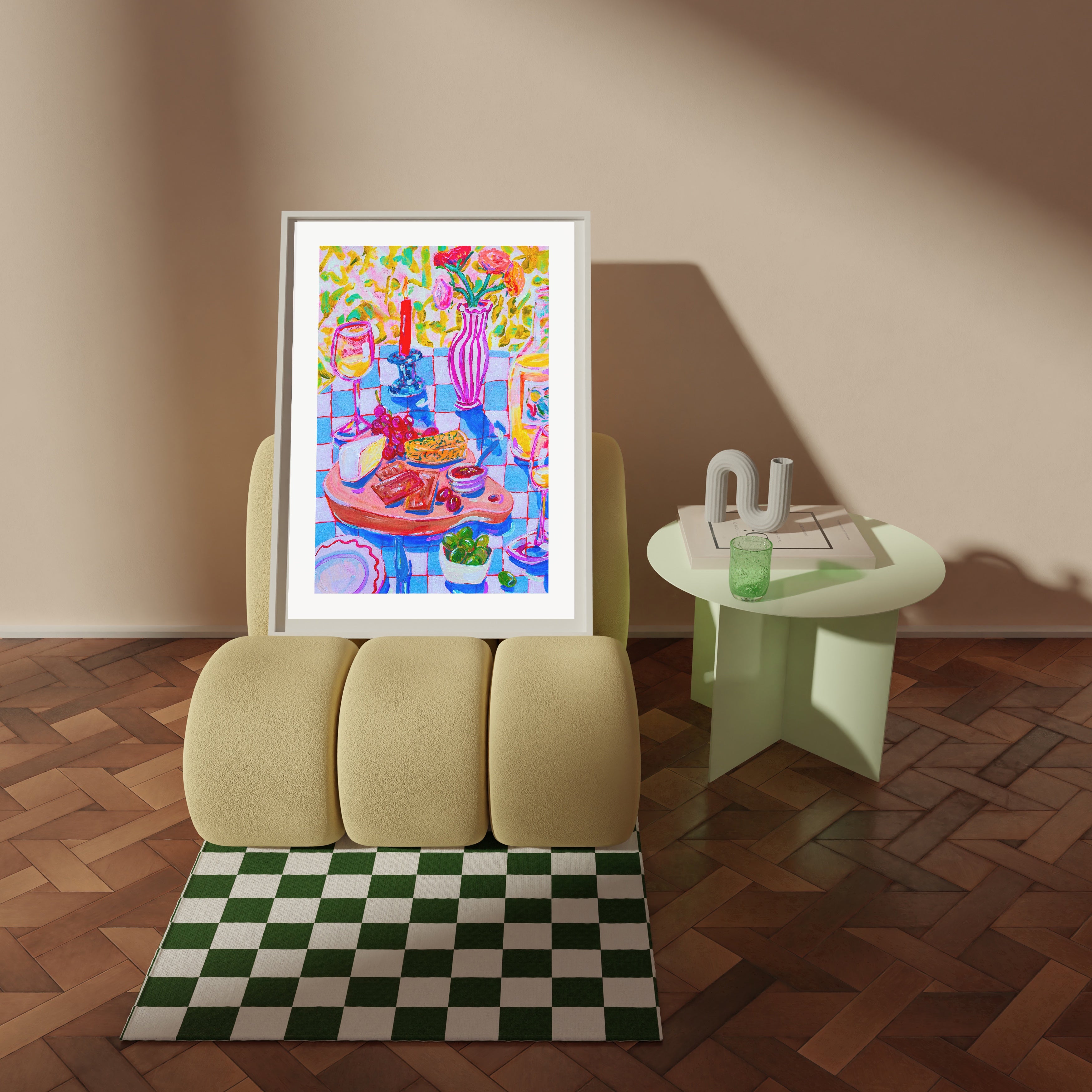 Cheese Platter print – Becky Boden Paints