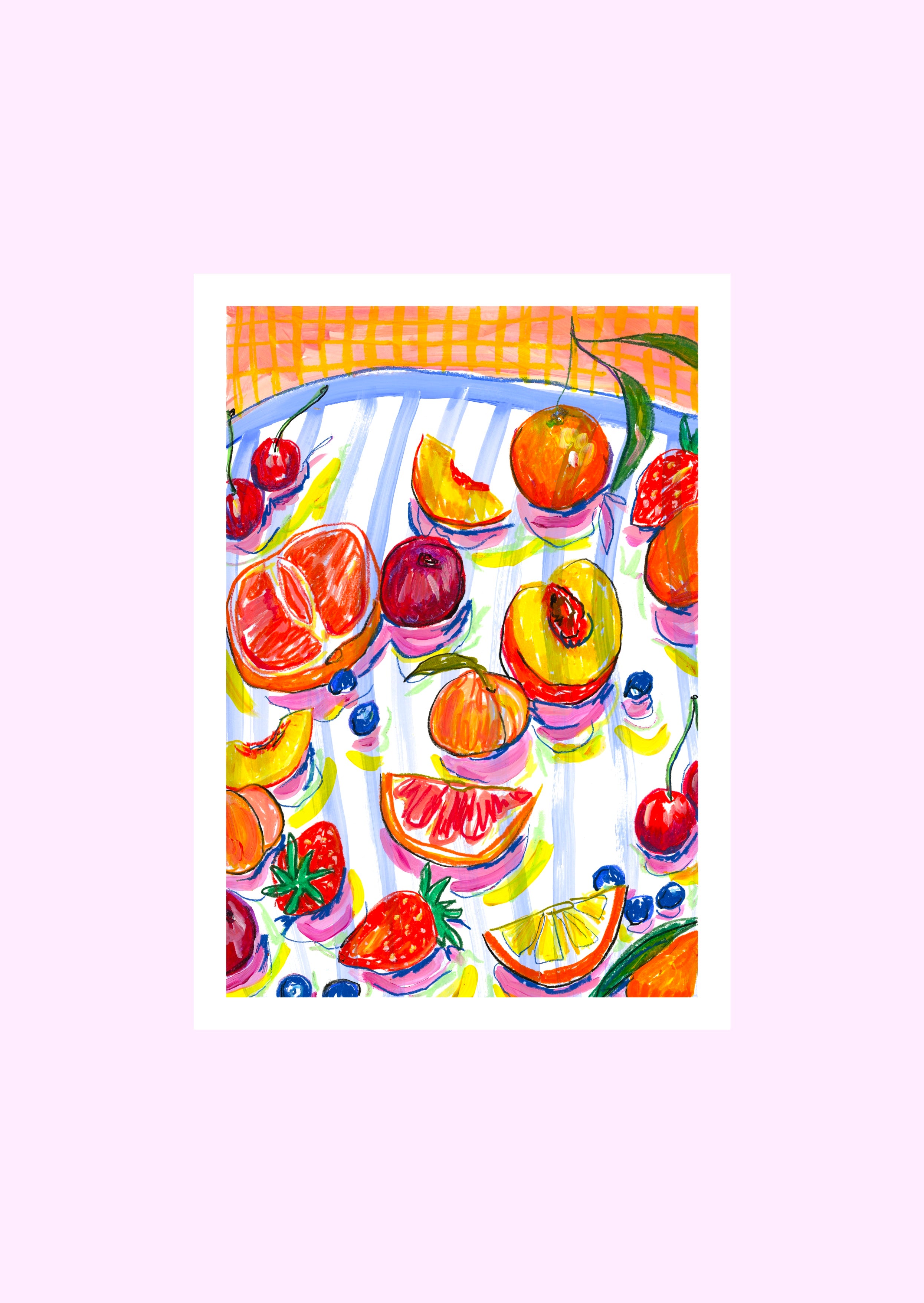 Summer Fruits print – Becky Boden Paints
