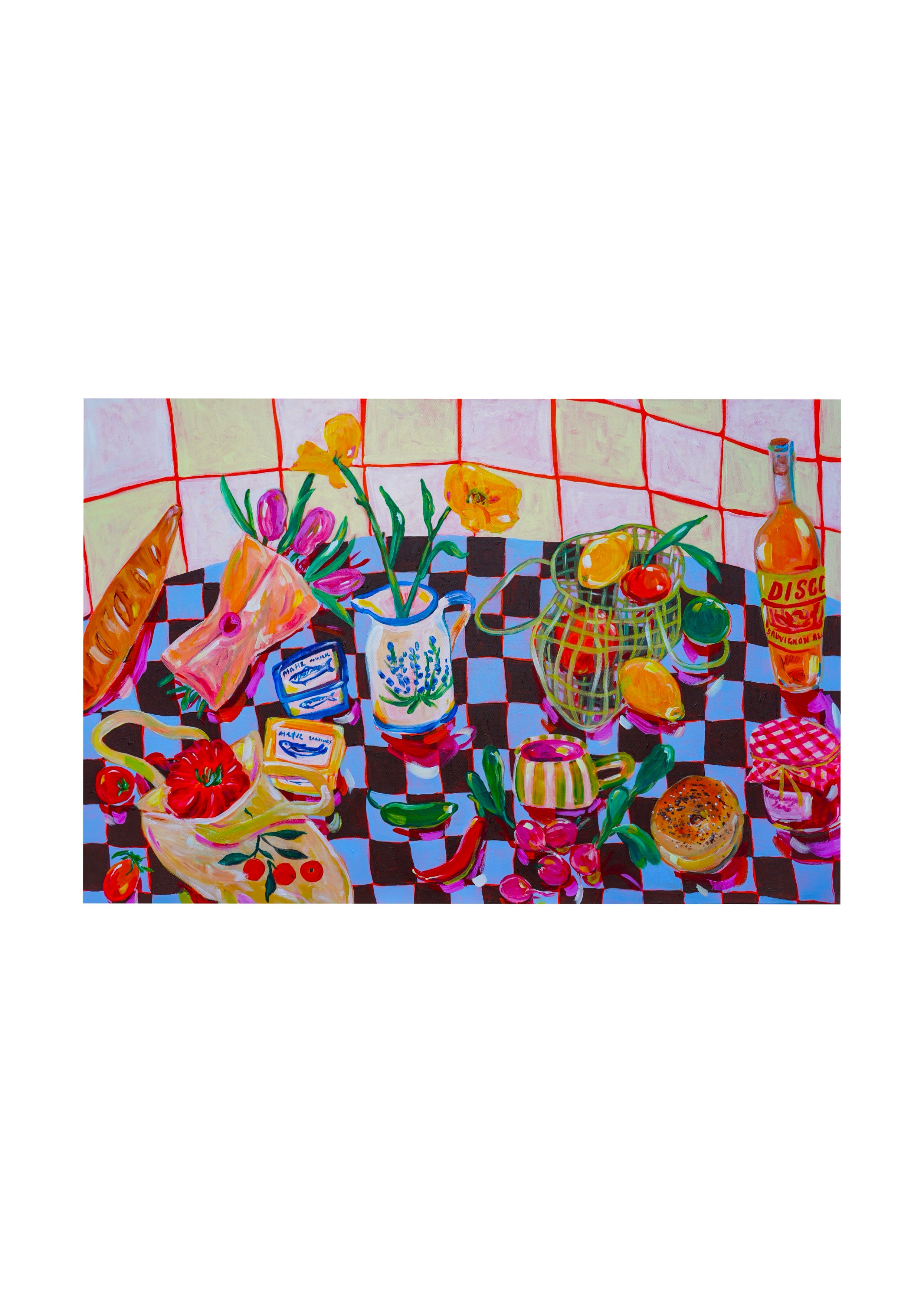 Market Haul original – Becky Boden Paints