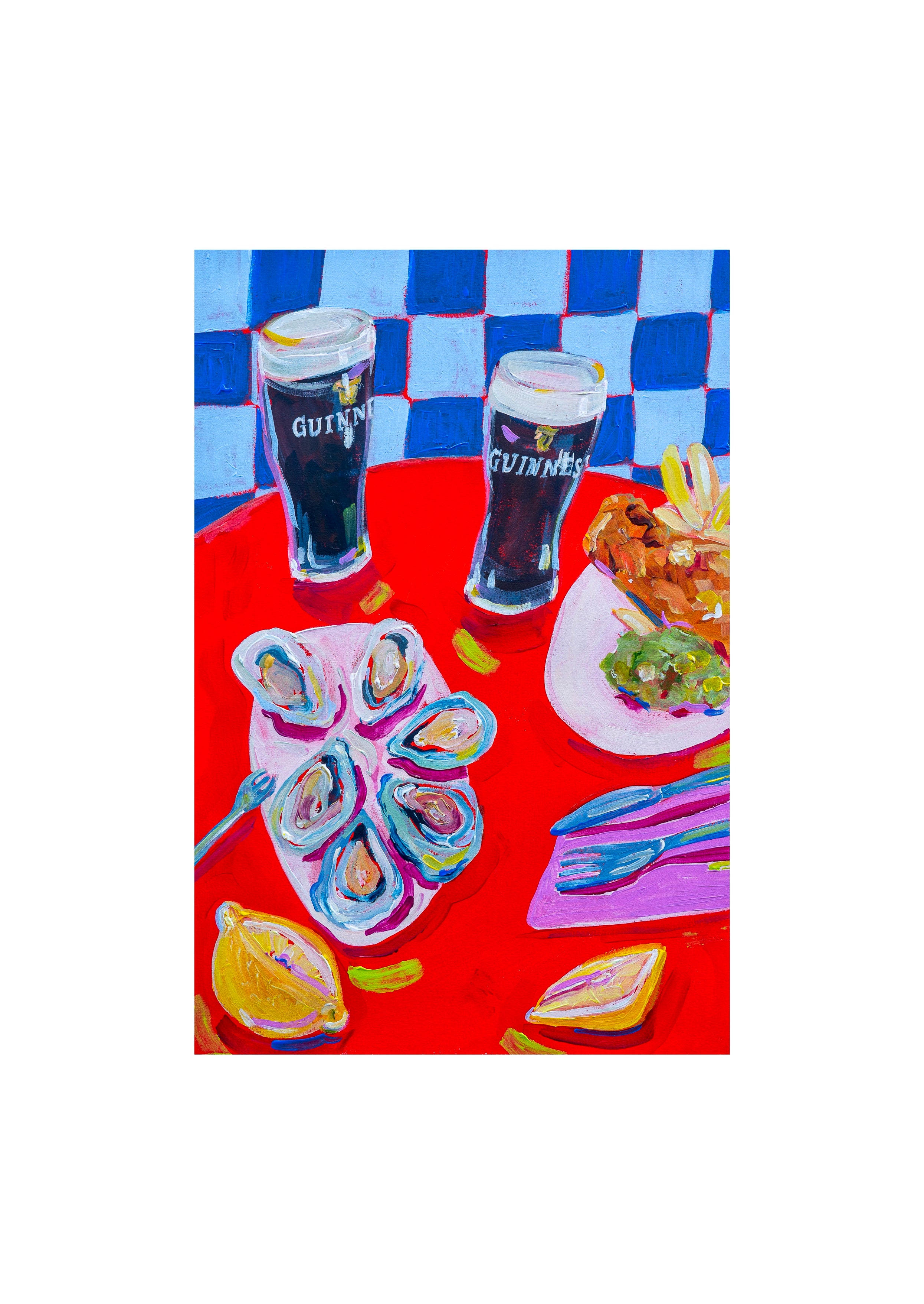 Seaside Pub print – Becky Boden Paints